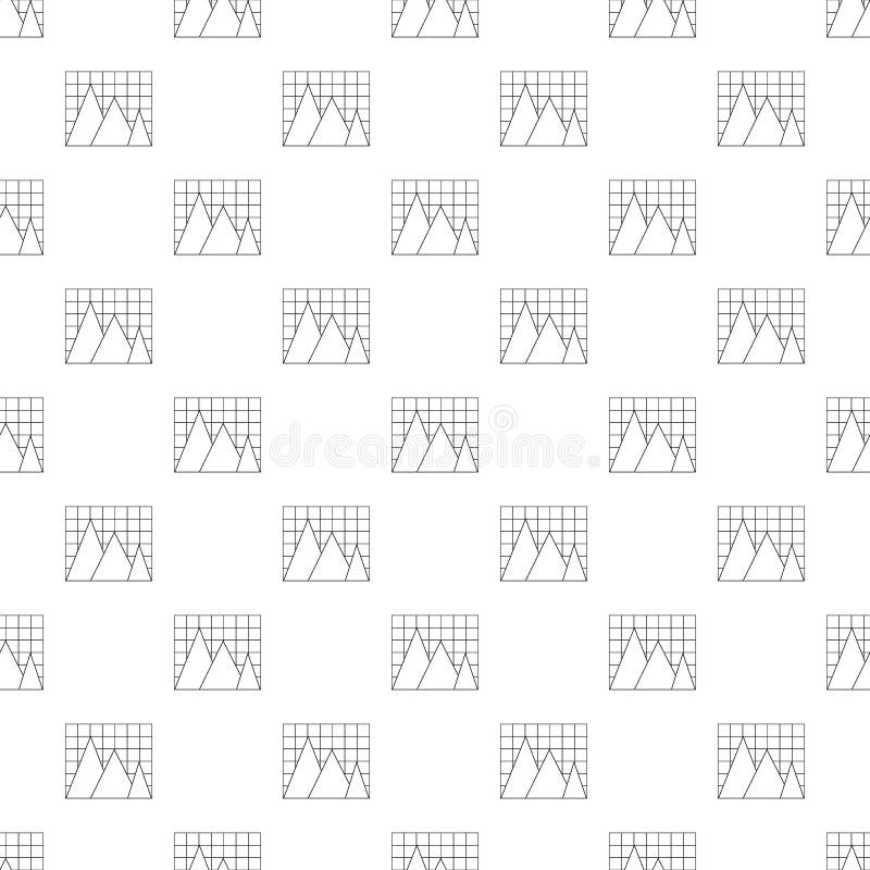 Business Chart Pattern Vector Seamless Stock Vector - Illustration of ...