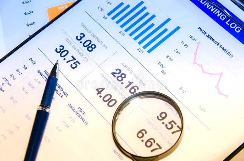 Business chart stock image. Image of accounting, financial - 39938949