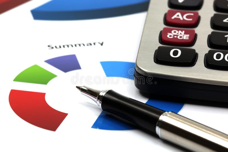 Business chart showing stock photo. Image of occupation - 29635760