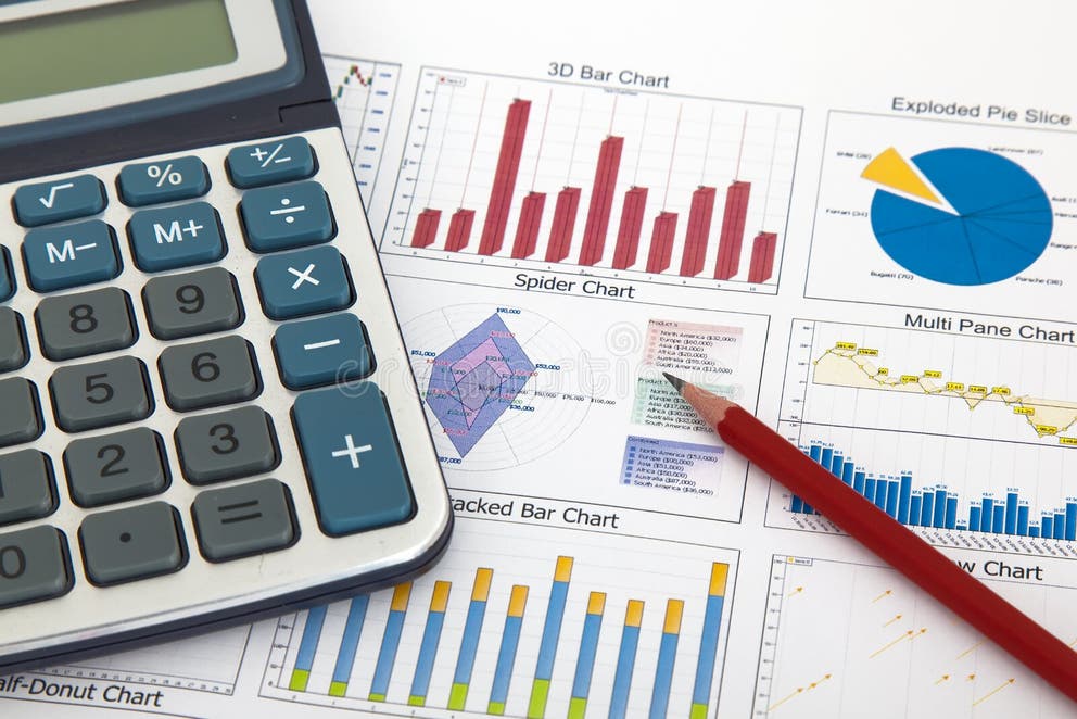 Business Chart Showing Success Stock Photo - Image of finance, goal ...