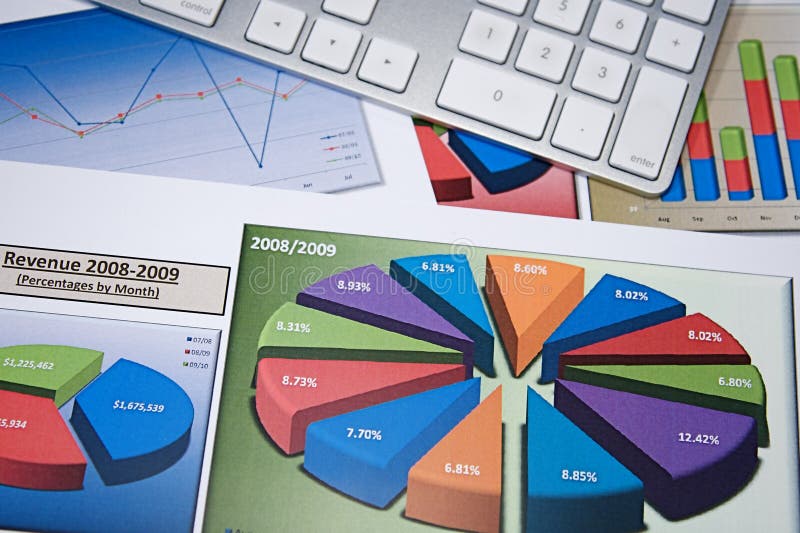 Business Charts stock photo. Image of organizational - 12847610