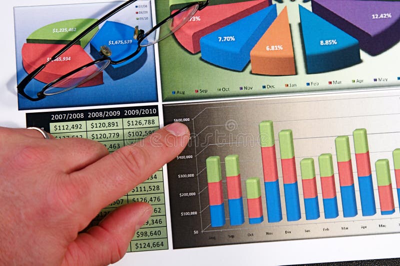 Business Charts stock photo. Image of outlook, strategy - 12847768