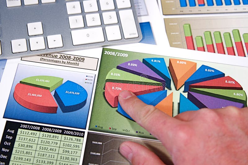 Business Charts stock photo. Image of organizational - 21686110