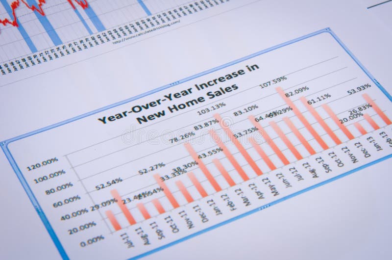 Business charts and graphs stock photo. Image of diagram - 41657154