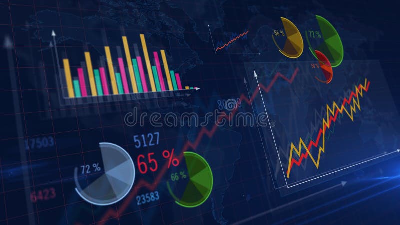 Business Chart Economy Graph Growth Data Diagram Stock Photo - Image of ...