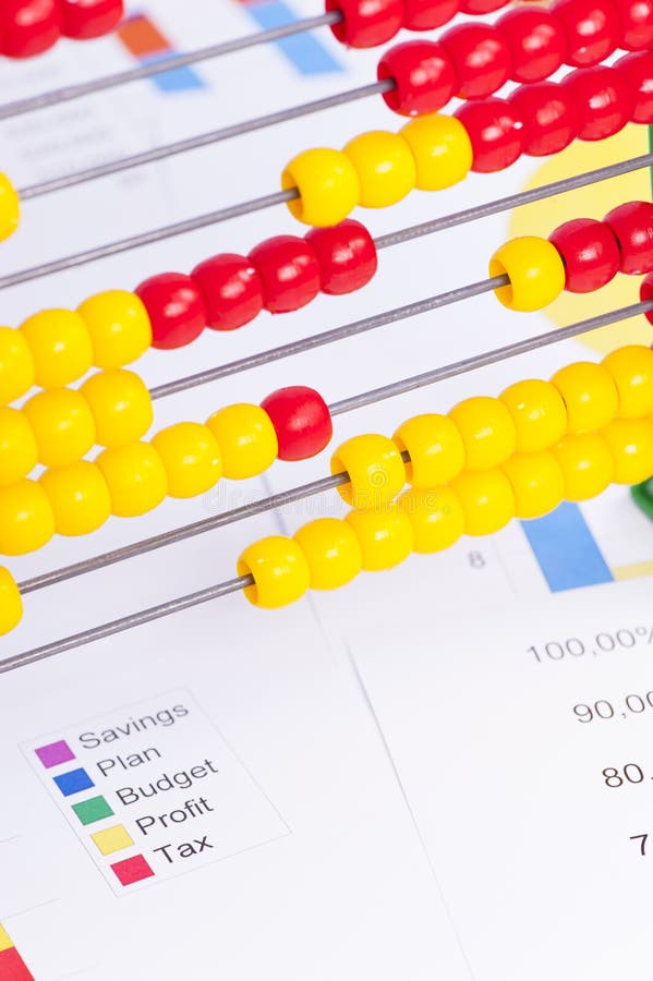 Business Charts and Numbers Stock Image - Image of bull, information ...