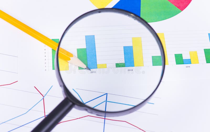 Business Charts and Numbers Stock Photo - Image of chart, investment ...