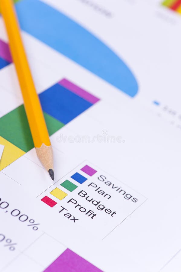 Business Charts and Numbers Stock Image - Image of concepts, graph ...