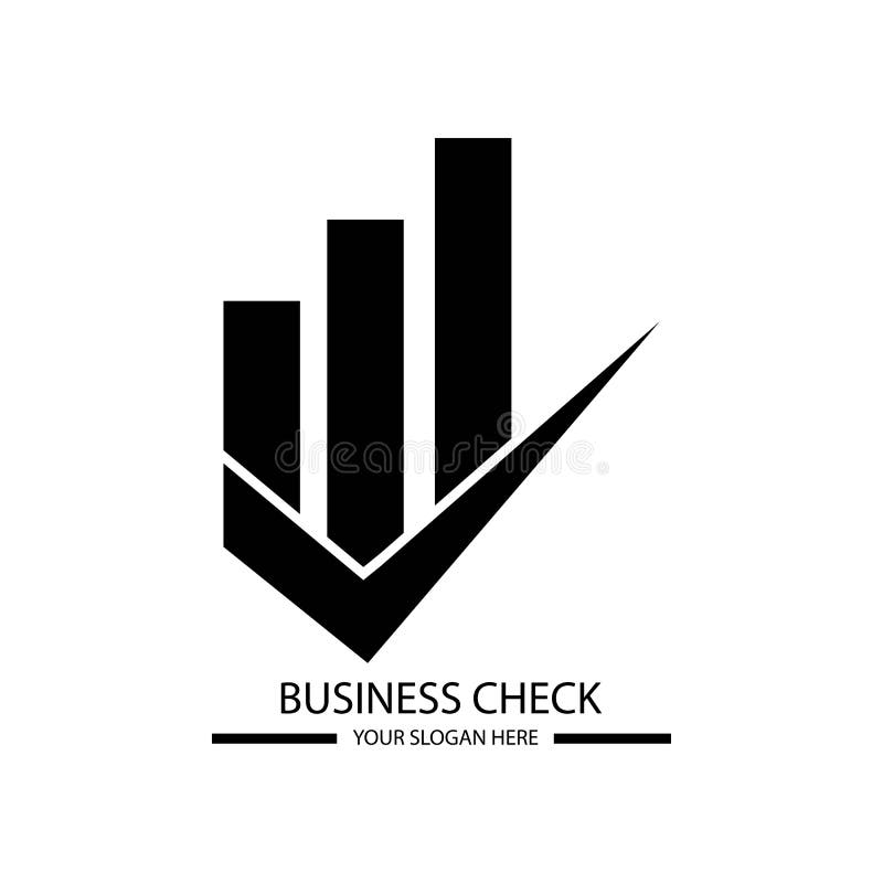 Business check logo vector stock vector. Illustration of customer ...