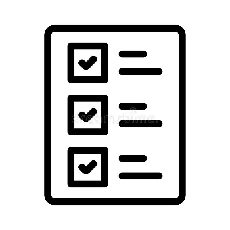 Checklist 3D Icon stock illustration. Illustration of sleek - 359120875