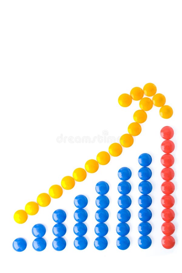 Business circle graph blue stock photo. Image of digital - 3447006