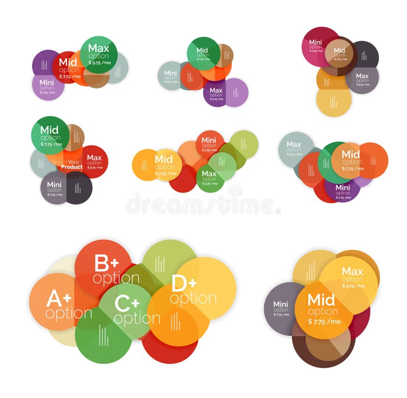 Business Circle Infographic Banner Template Stock Vector - Illustration ...