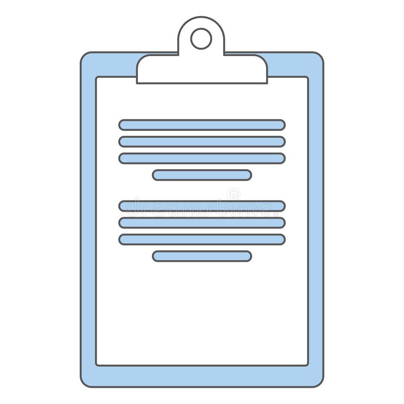 Business Clipboard Icon Vector Stock Vector - Illustration of ...