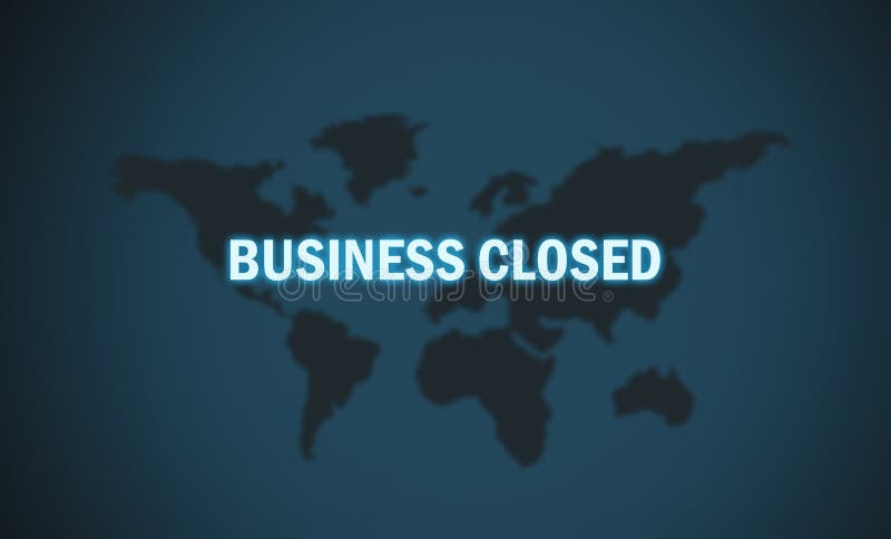 Business Closed Bankruptcy Concept, Business Problem Stock Photo ...