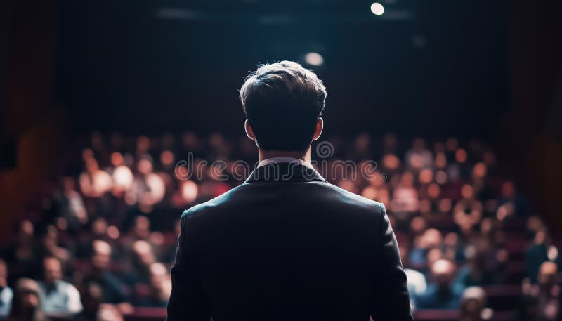 Business Coaching Expert Leads Seminar Stock Image - Image of ...
