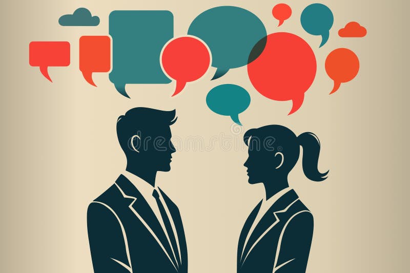 Business collaboration stock illustration. Illustration of businessman ...