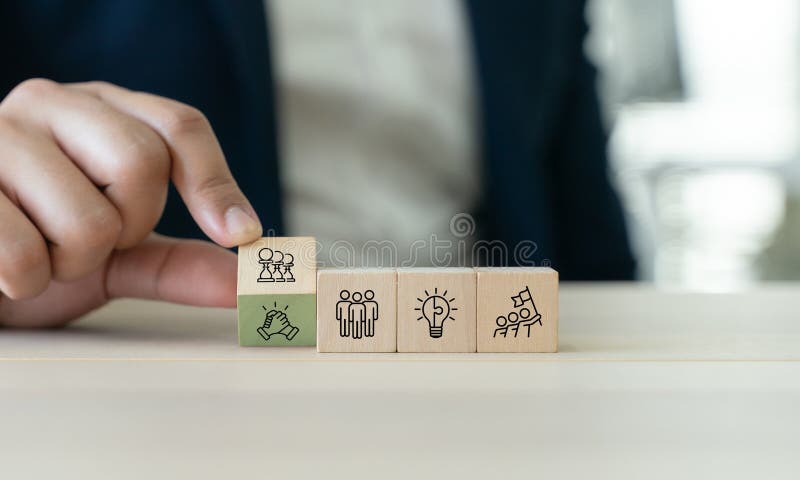 Business Collaboration, Matching, Growth Strategies Concept. Business ...