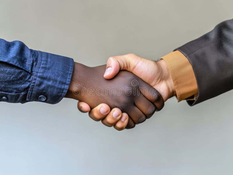 Business Collaboration and Partnership Concept Featuring Handshake ...