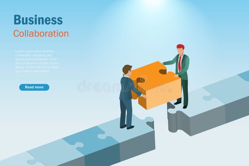 Business Collaboration, Partnerships, Teamwork Success and Problem ...