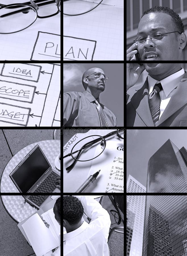 Business Collage stock image. Image of plan, achievement - 6316689