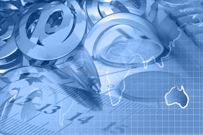 Mail signs, graph and map stock photo. Image of corporate - 142747790