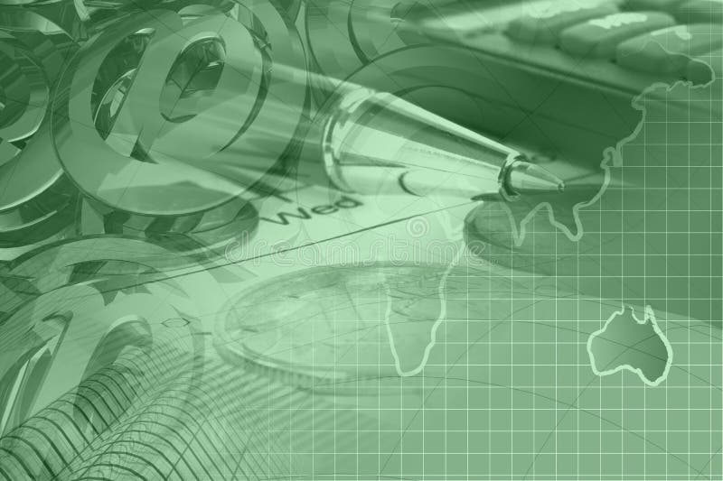 Business collage stock photo. Image of graph, chain - 287936288