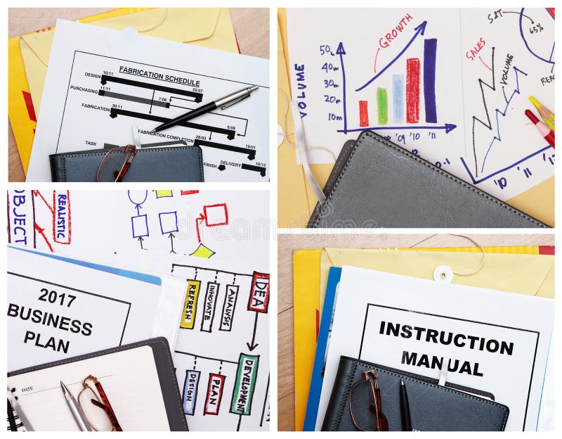 Business collage stock image. Image of sketch, flow, ideas - 91159241