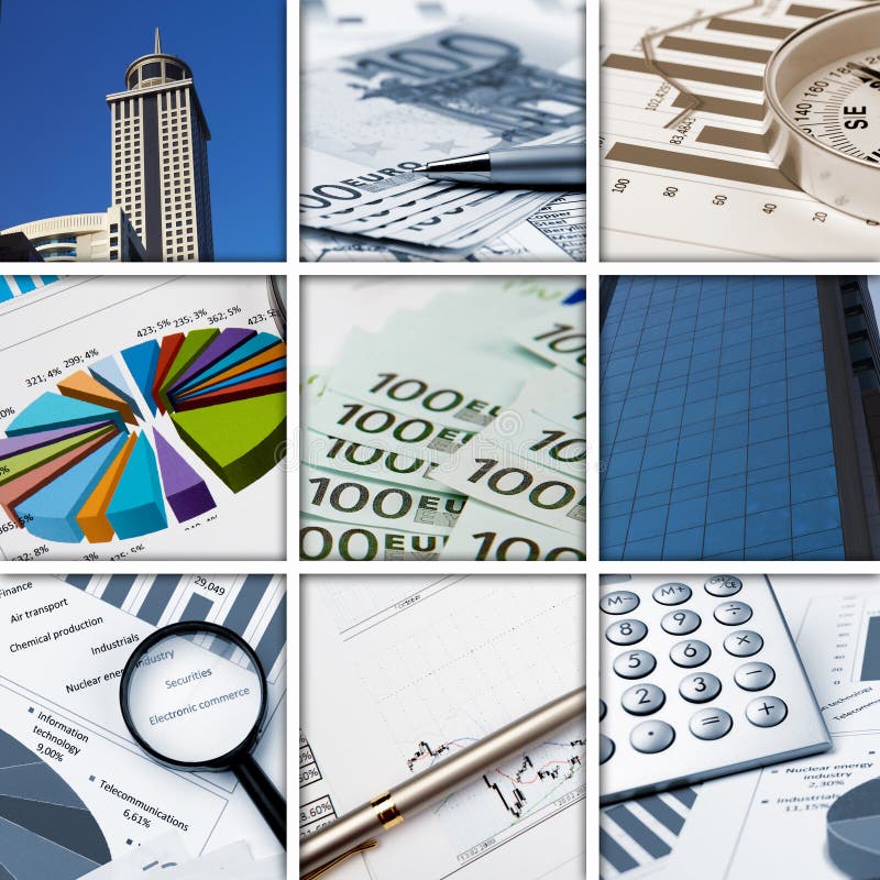 Office collage stock image. Image of business, mouse - 27892325