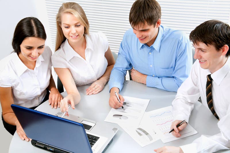 Business colleagues stock image. Image of business, company - 23236865