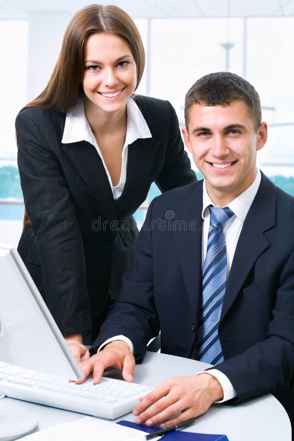 Business colleagues stock image. Image of contract, office - 25285631