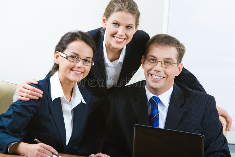 Business colleagues stock image. Image of attractive, associate - 4719753
