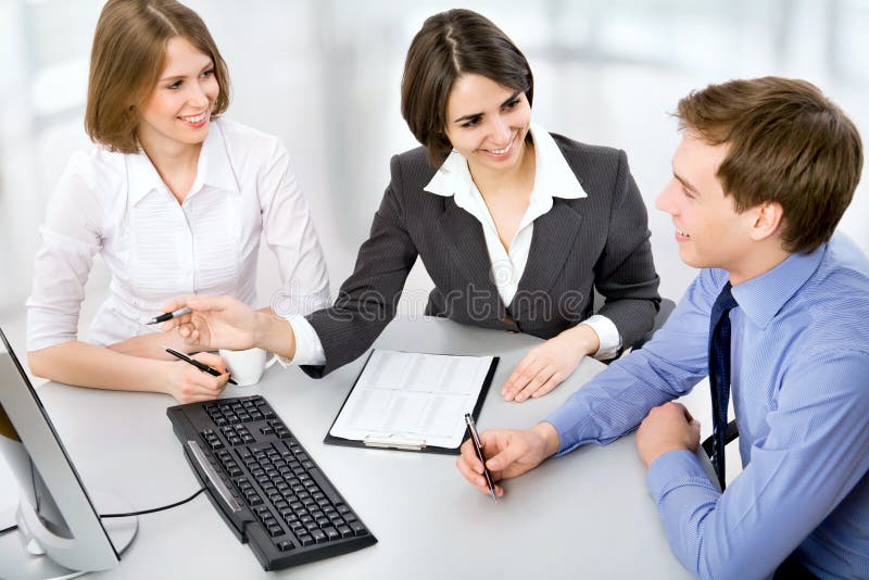 Business collegues stock photo. Image of high, copy, male - 33785144
