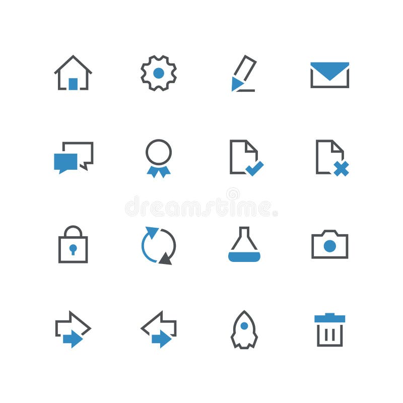 Business Colored New Icon Set 3 Stock Vector - Illustration of file ...