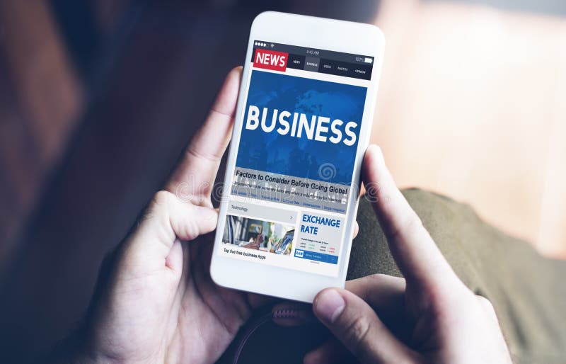 Business Commercial Global Technology Connecting Concept Stock Image ...