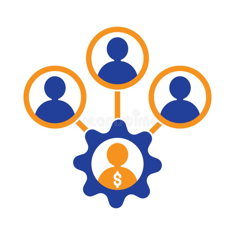 Business commission icon stock vector. Illustration of finance - 269613560