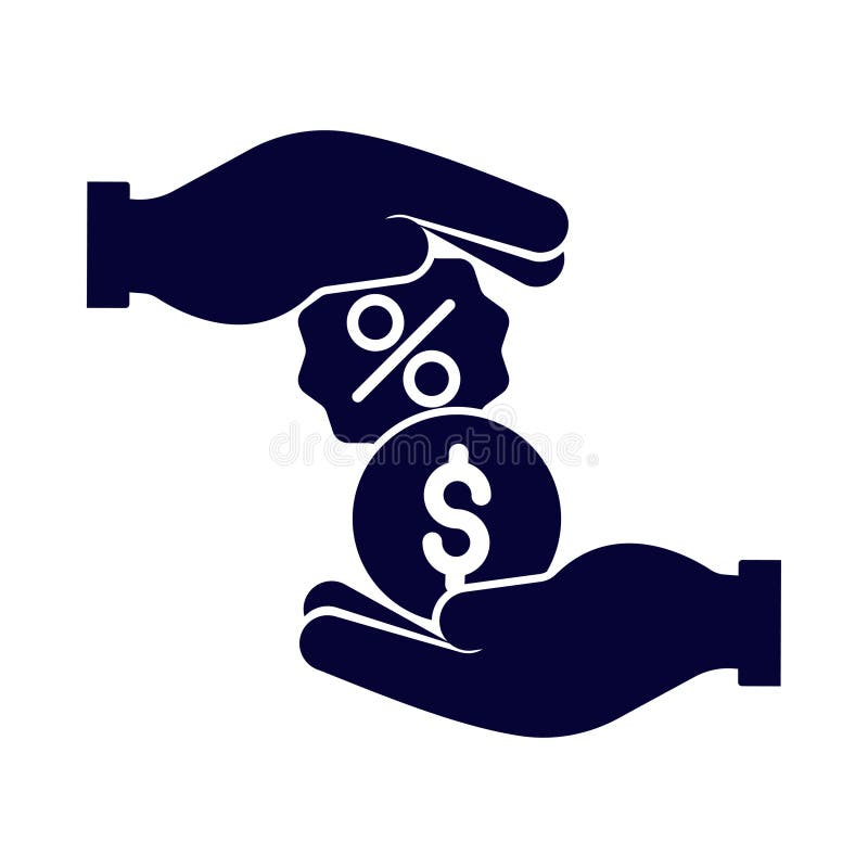 Business commission icon stock vector. Illustration of finance - 269613574