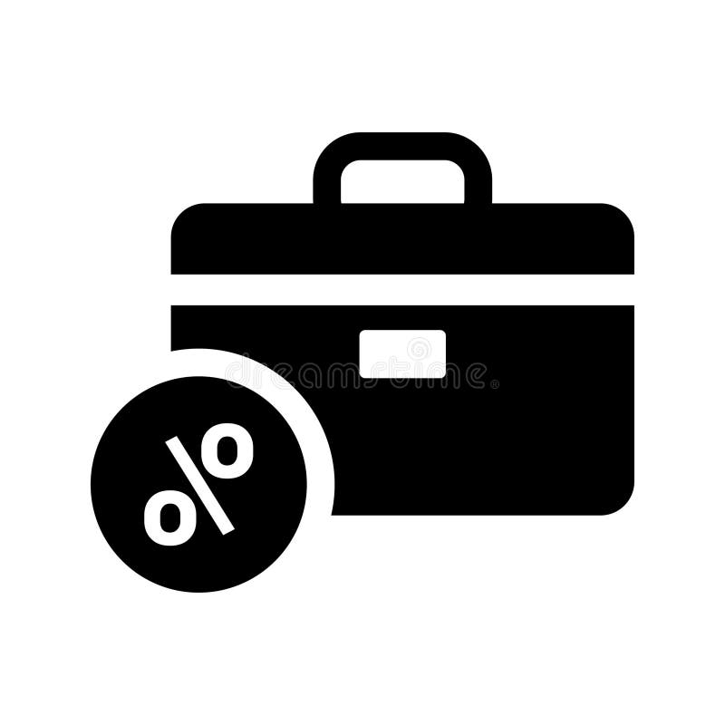 Business commission Icon stock illustration. Illustration of banking ...