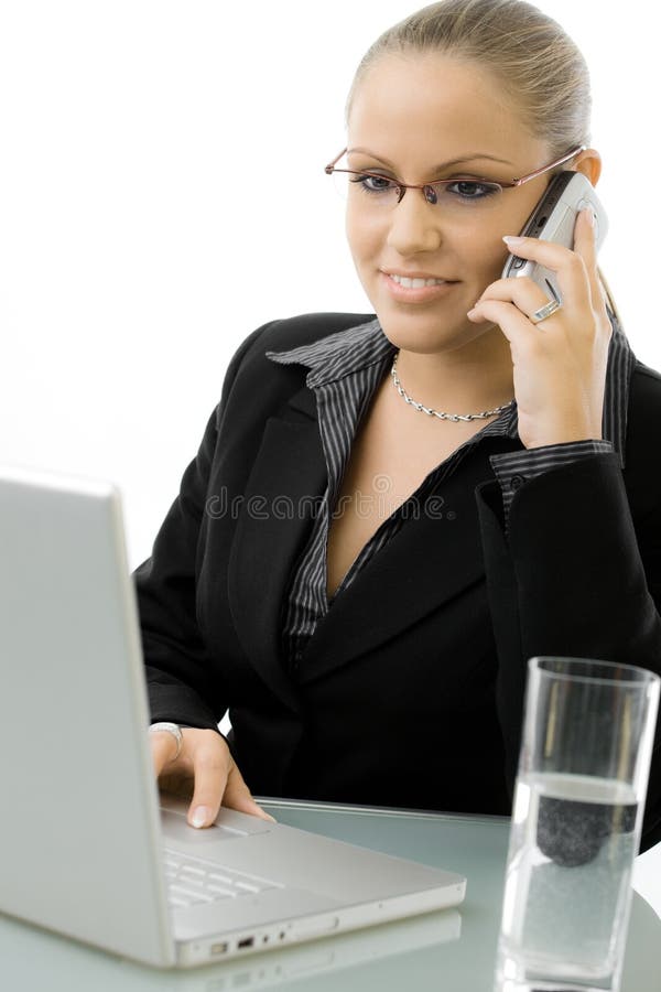 Business communication stock image. Image of cheerful - 10741797