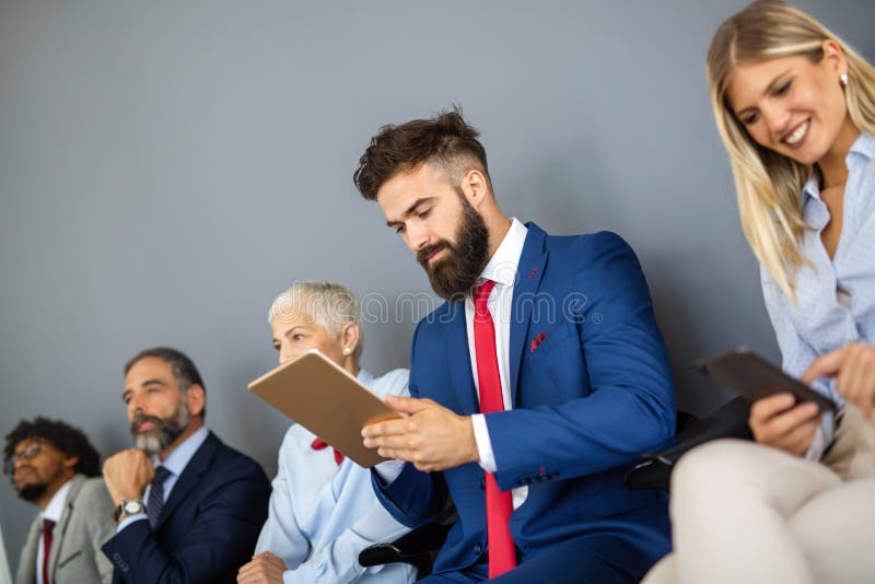 Business Communication Connection Digital Devices Technology Concept ...