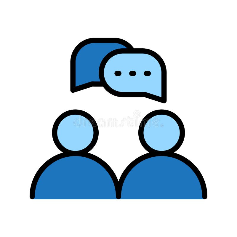 Communication Group of Different People. Social Media Concept. Multi ...