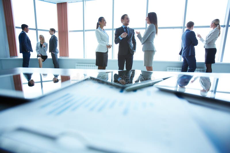 Business communication stock image. Image of looking, business - 4119703