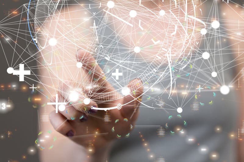 A Business and Communications Group Digital Stock Image - Image of ...