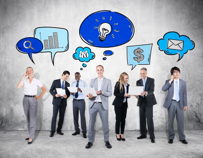 Business Communications stock image. Image of electronic - 462231