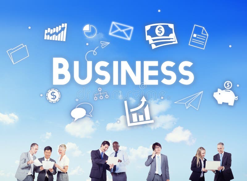 Business Company Strategy Vision Organization Concept Stock Image ...