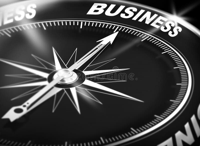 Business Compass Concept 3d Stock Illustration - Illustration of ...