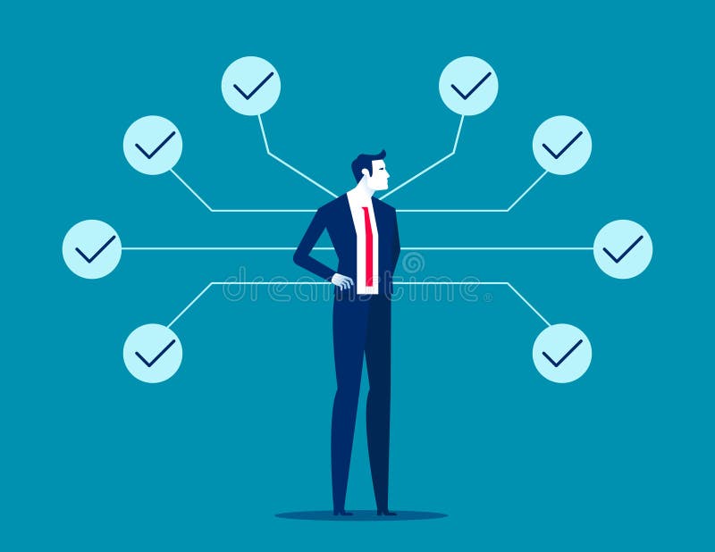 Business Competence and Experience. Business Ability Vector ...