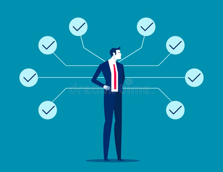 Business Competence and Experience. Business Ability Vector ...