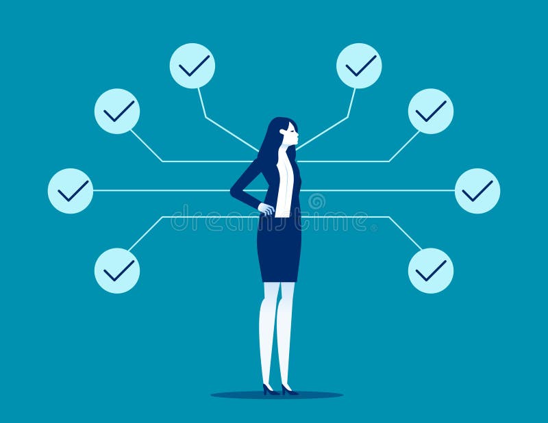 Business Competence and Experience. Business Ability Vector ...