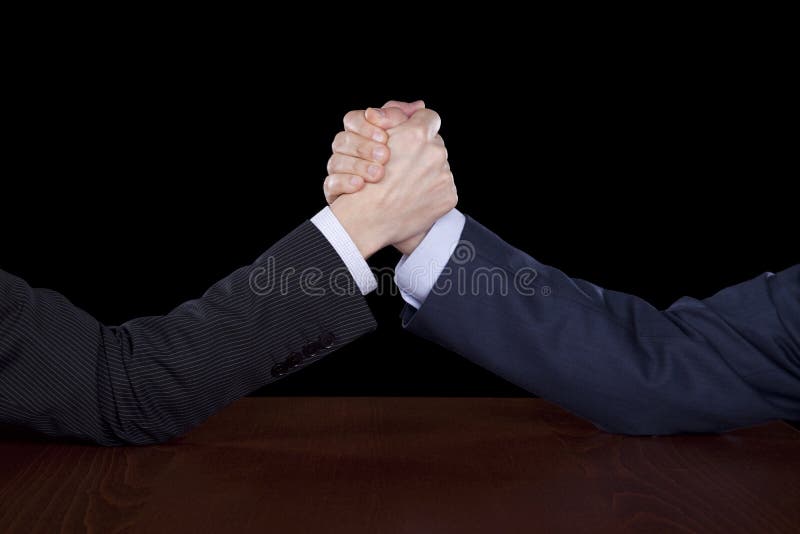Business Rival Competition Concept Stock Photo - Image of gesturing ...