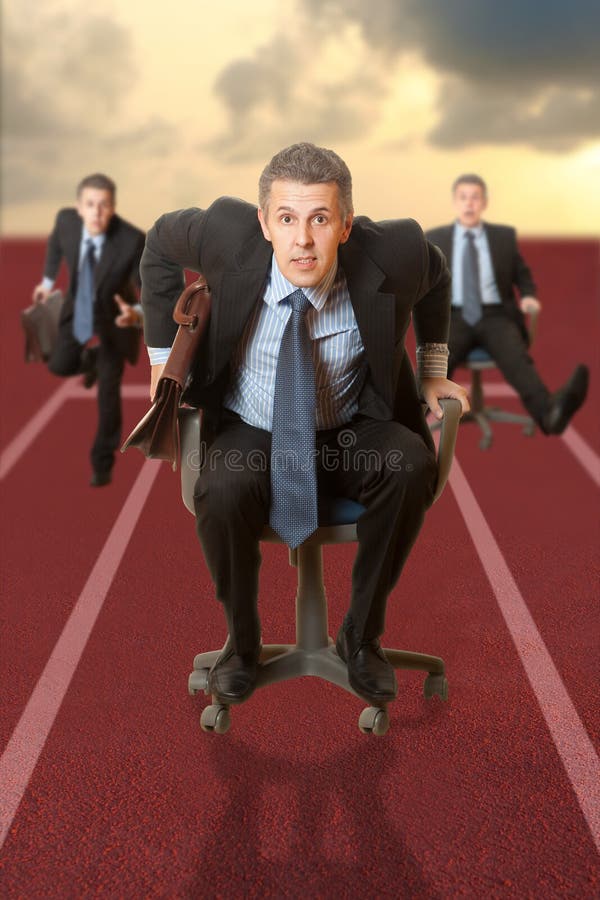 Business competition stock photo. Image of people, running - 14134378